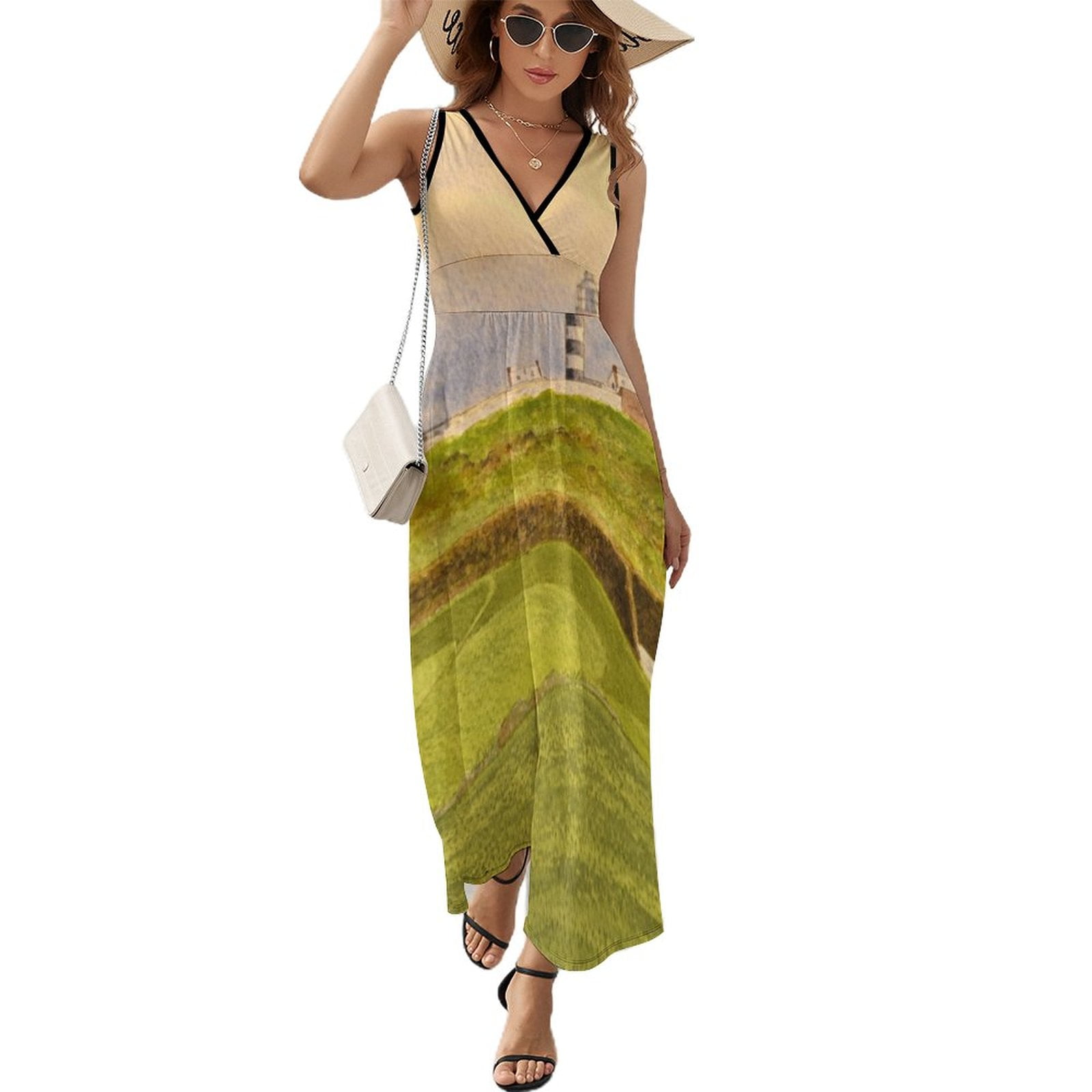 Old Head Golf Course th Hole Sleeveless Dress Prom gown Dress for girls ...