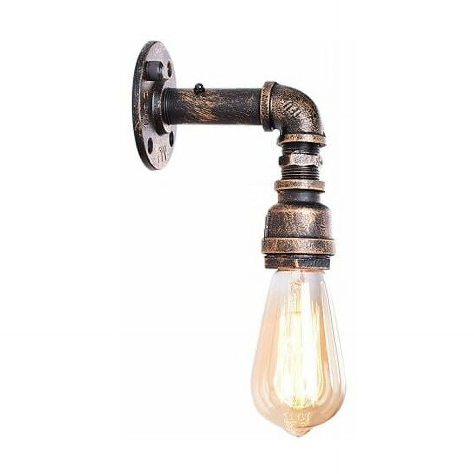 Old Industrial Wall Light Vintage Pipe Lamp Retro Water Pipe for Home ...