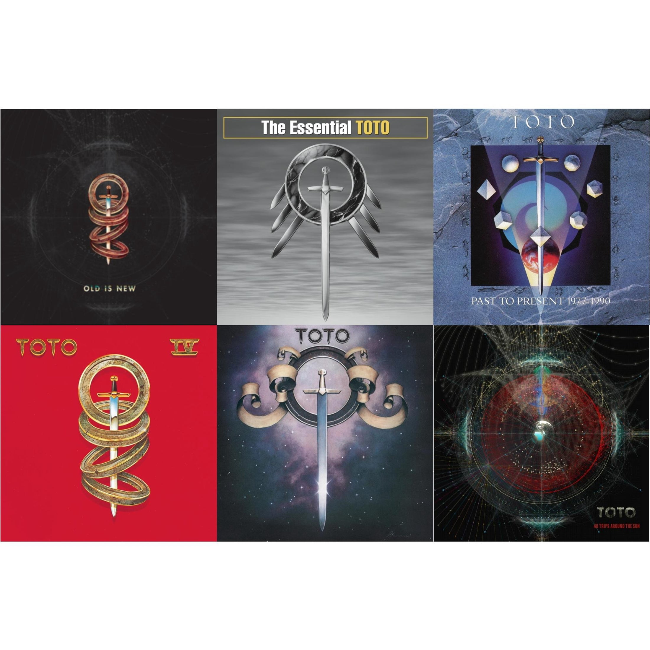Old Is New & Essential Toto & Toto Past To Present 1977 - 1990 & Toto ...
