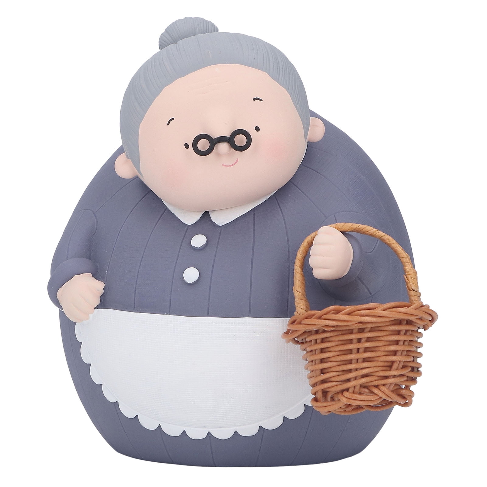 Old Lady Coin Bank Ornament Vinyl Coin Money Bank Crafts Home ...