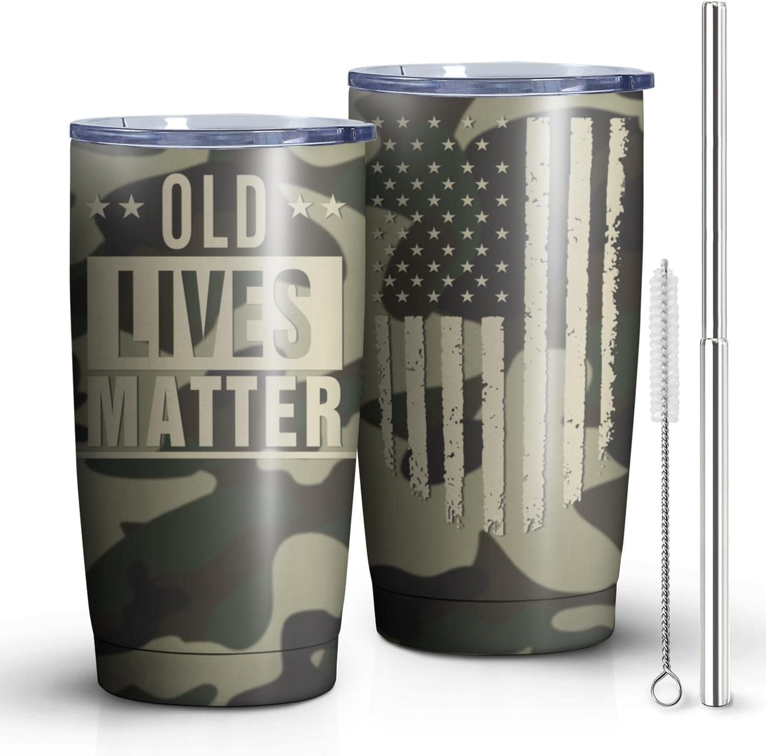 Old Lives Matter Tumbler for Mens 50th 60th 70th 80th Birthday Gift ...
