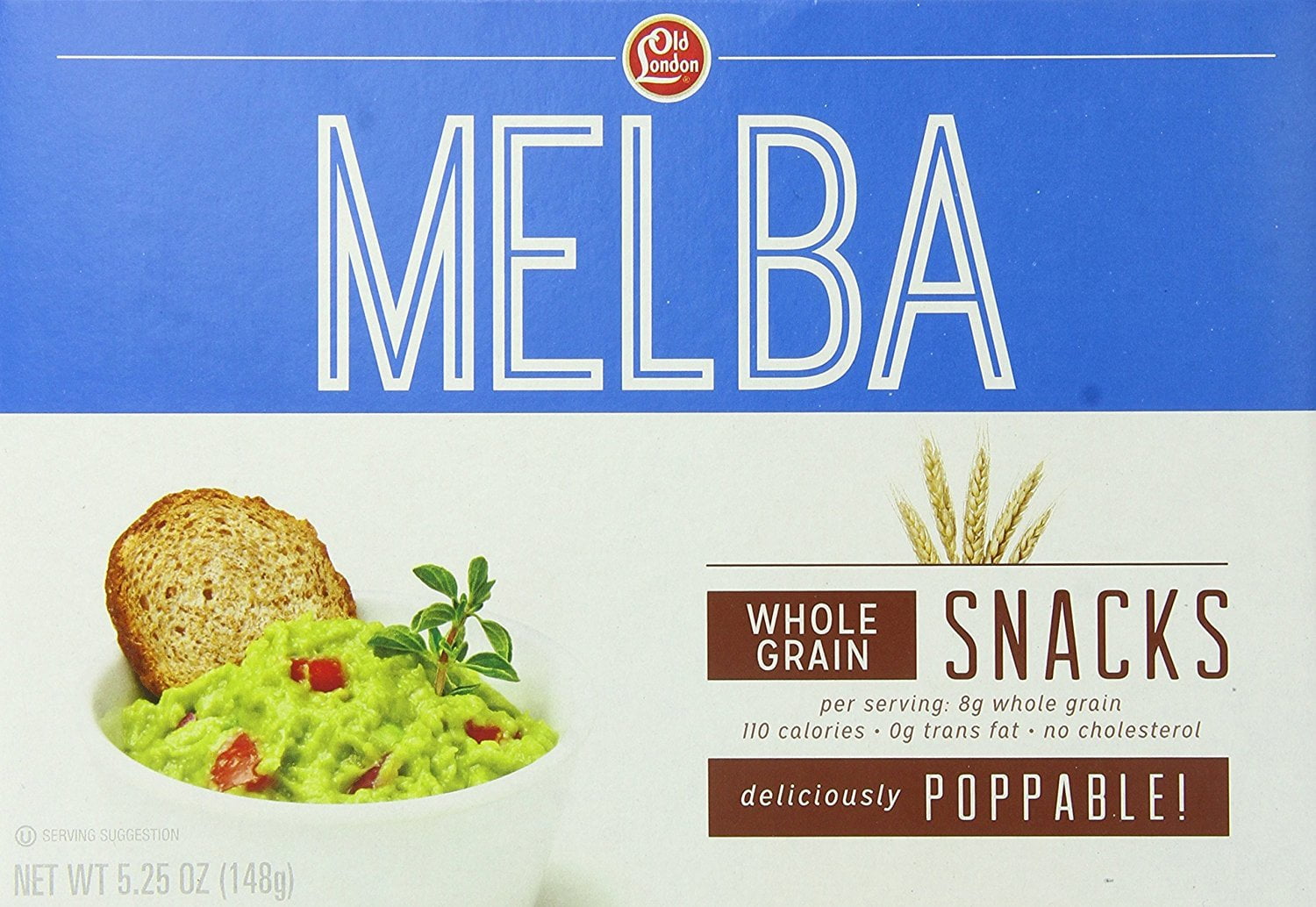 Old London Melba Snacks, MZF22 Whole Grain, 5.25 Ounce (Pack of 12 ...
