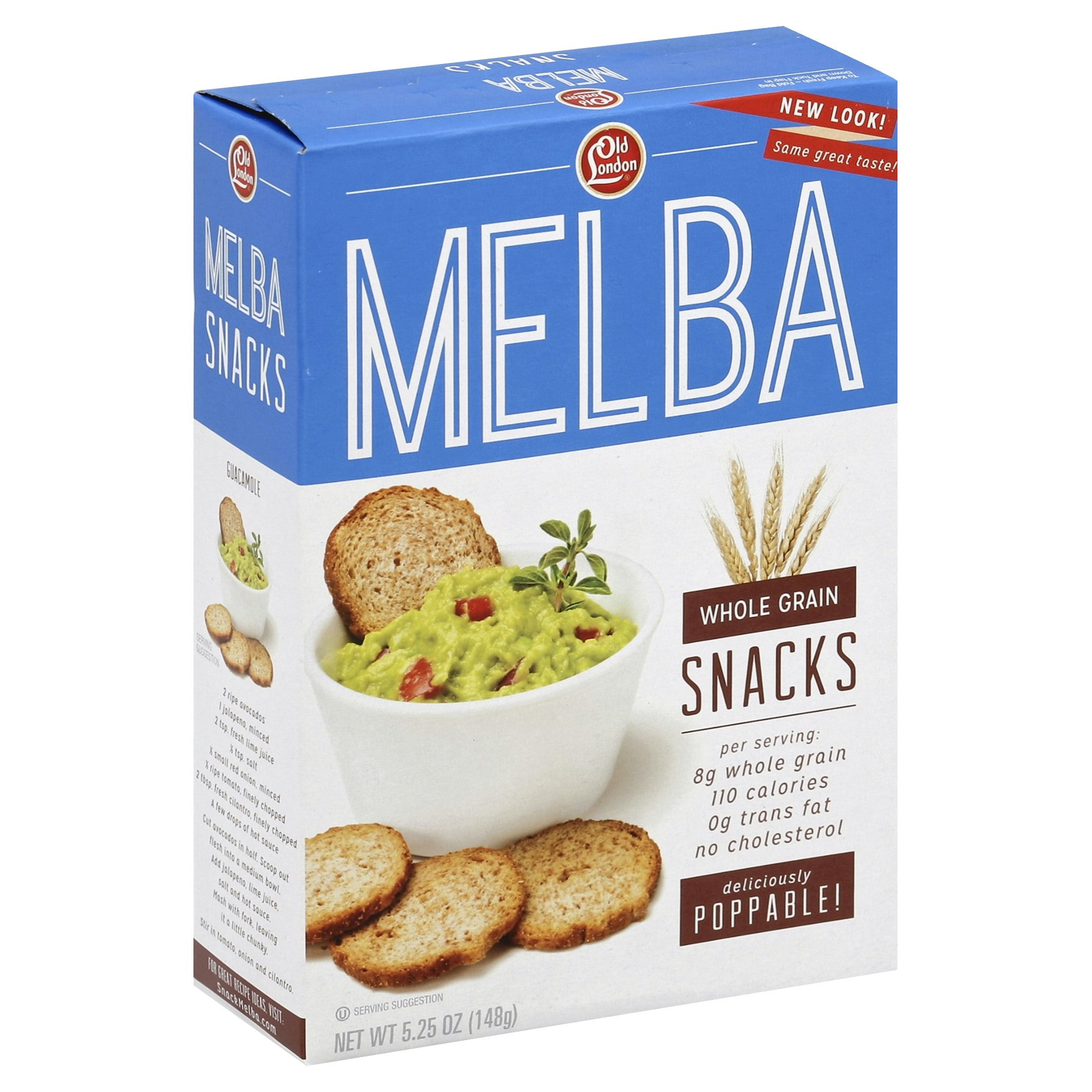 Old London Whole Grain Melba Snacks 5.25 oz (Pack Of 12) - Walmart.com