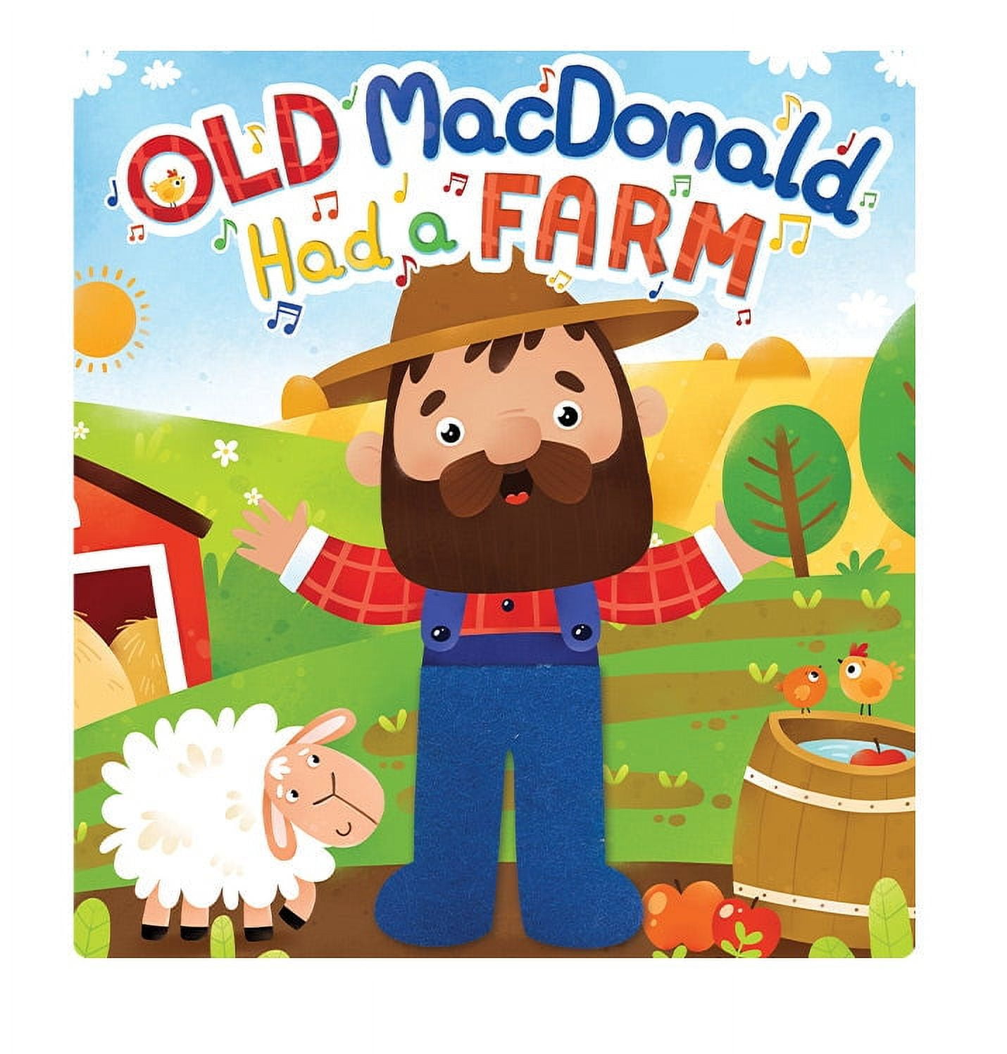 Old MacDonald Had a Farm - Children's Sensory Board Book with Multiple ...