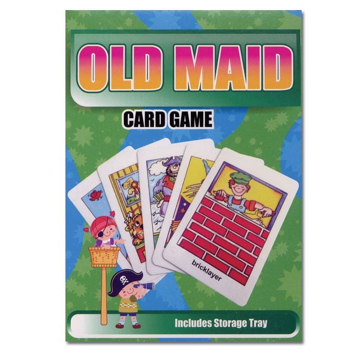 Old Maid Original Classic Memory Game for Junior Kids with Flash Card ...
