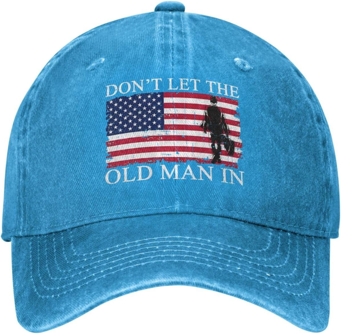 Old Man Baseball Caps Don't Let Old Man in Baseball Hat - Walmart.com