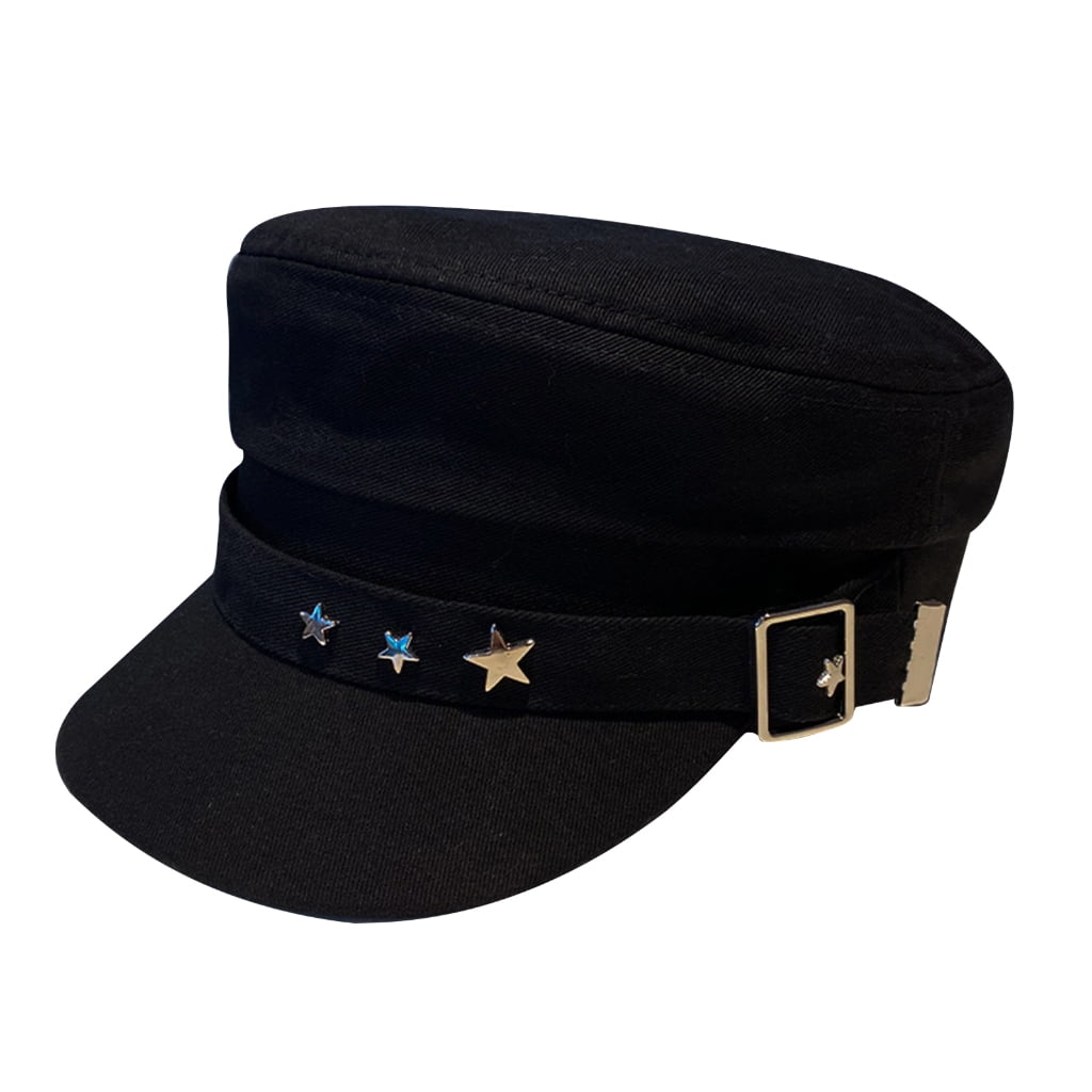 Old Man Cap Painter Cap Newsboy Cap British Solid Color Beret Versatile ...