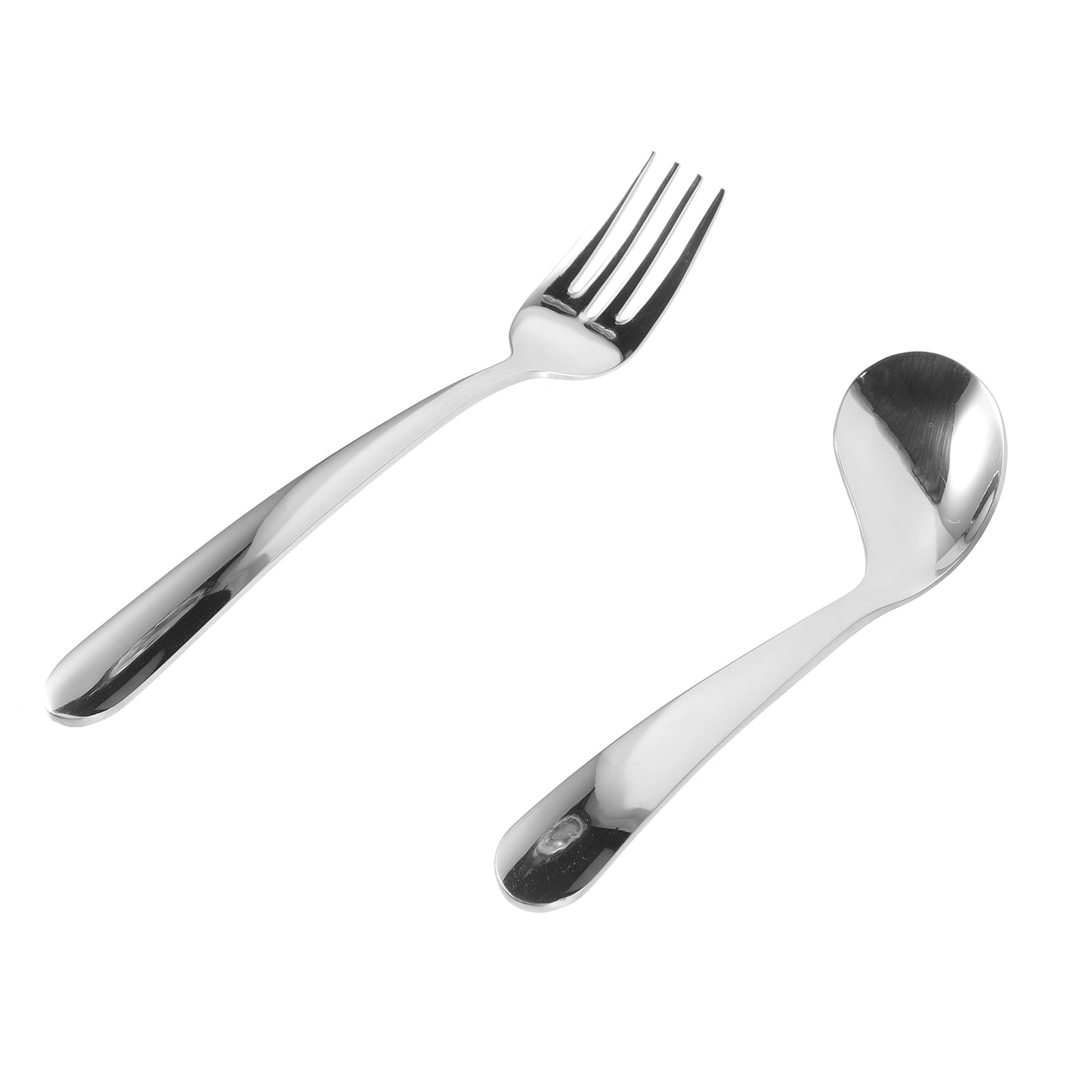 Old Man Eating Elbow Spoon Stainless Flatware Stainless Steel Dishes ...