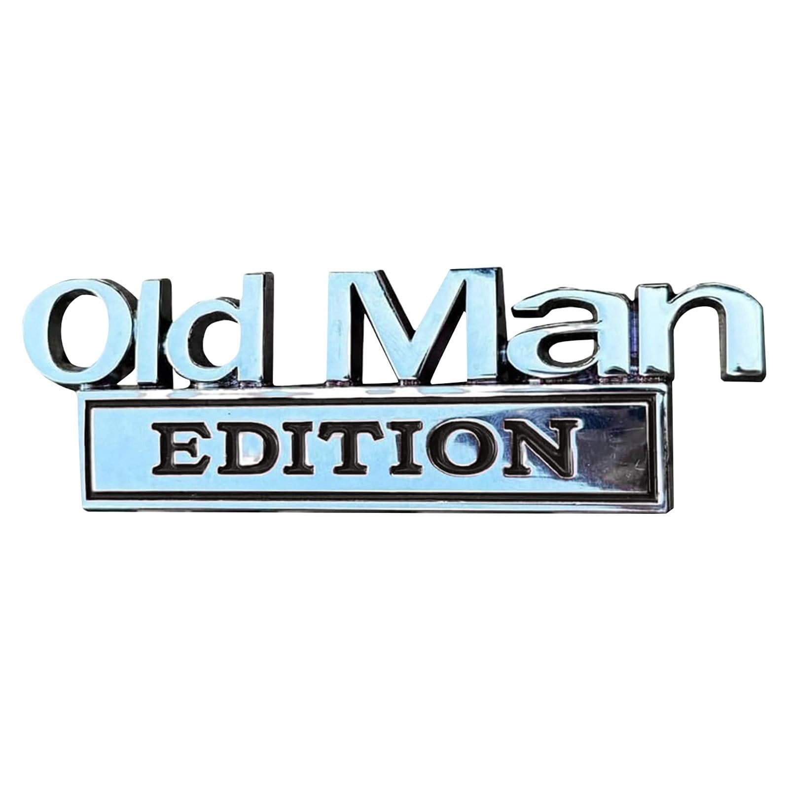 Old Man Edition 3D Metal Emblem Fender Rear Tailgate Bumper Badge ...
