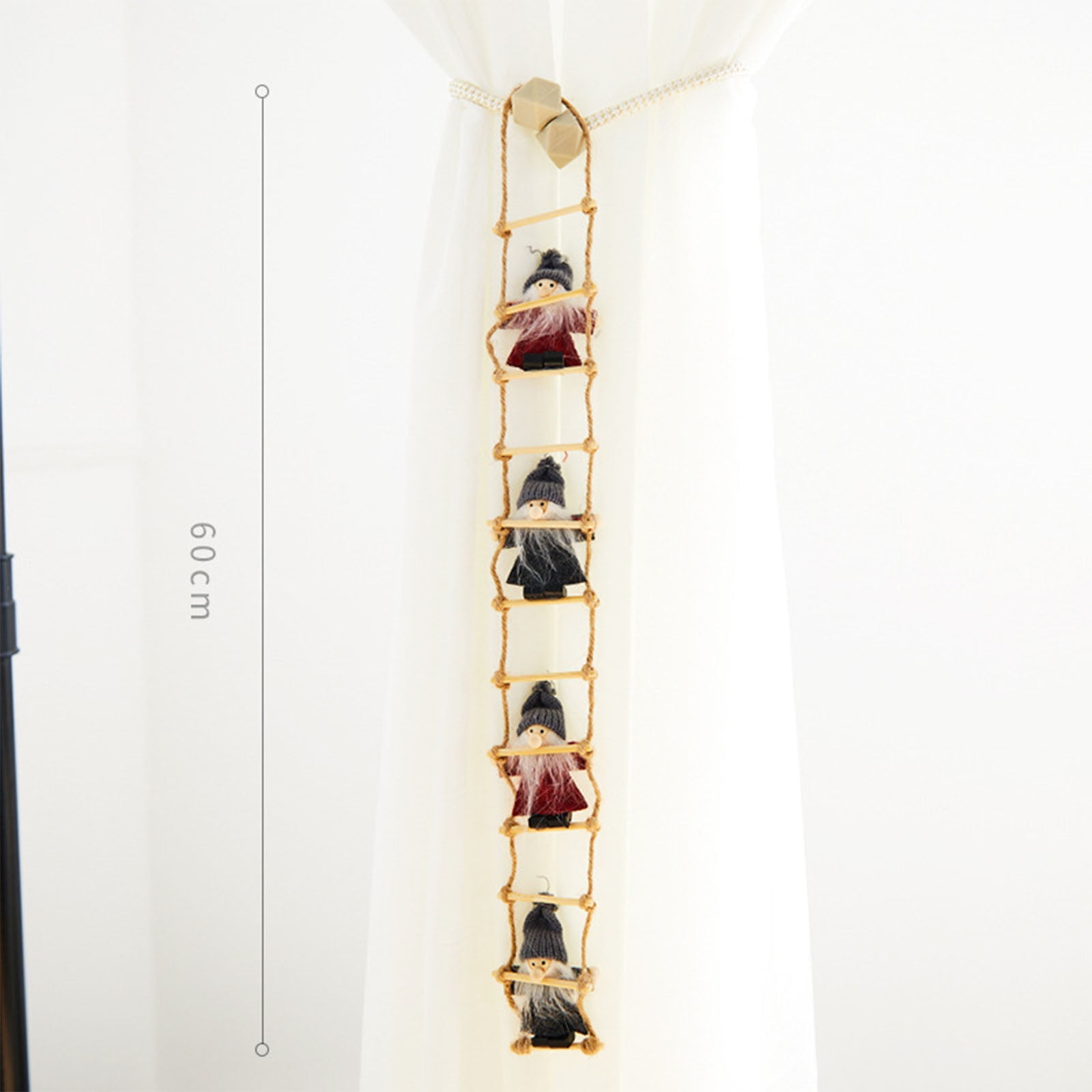 Old Man Figurine Hanging Ornament Wool Christmas Tree Ornament For ...