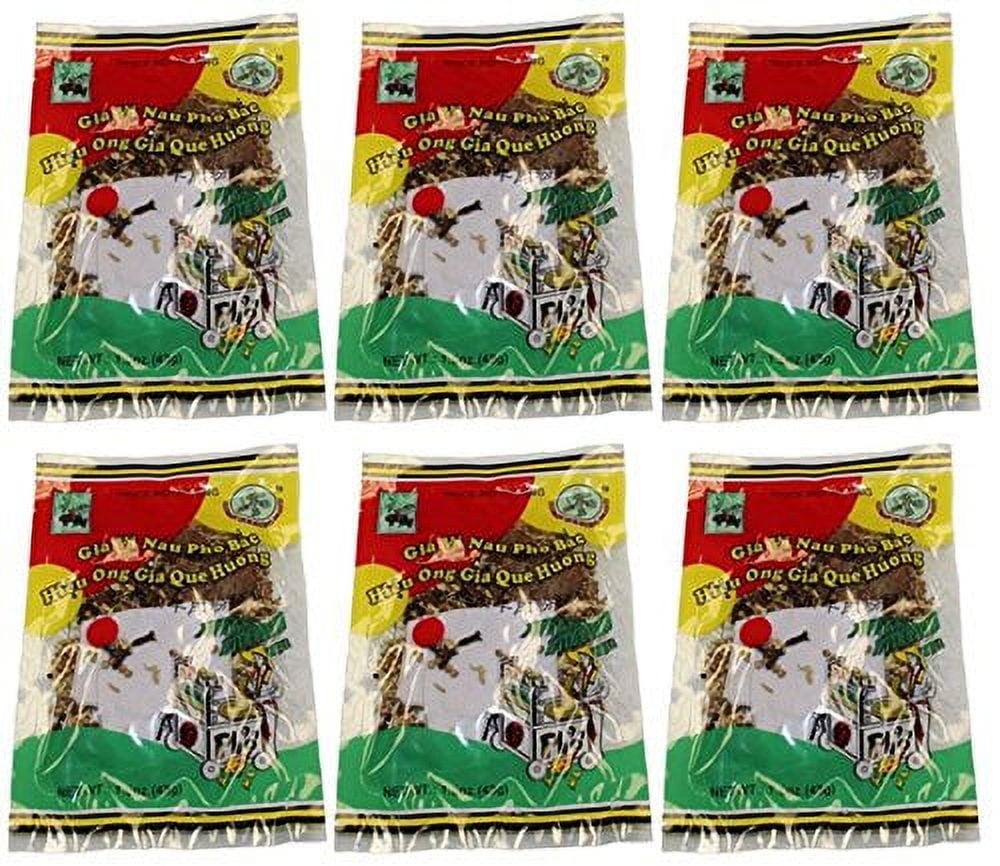 Old Man Que Huong Pho Bac Asian Dry Seasoning Spice (6 Packs) Gia Vi ...