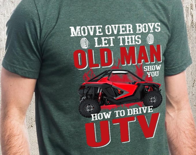 Old Man UTV Driver : Off-Roading Digital Art - Walmart.com
