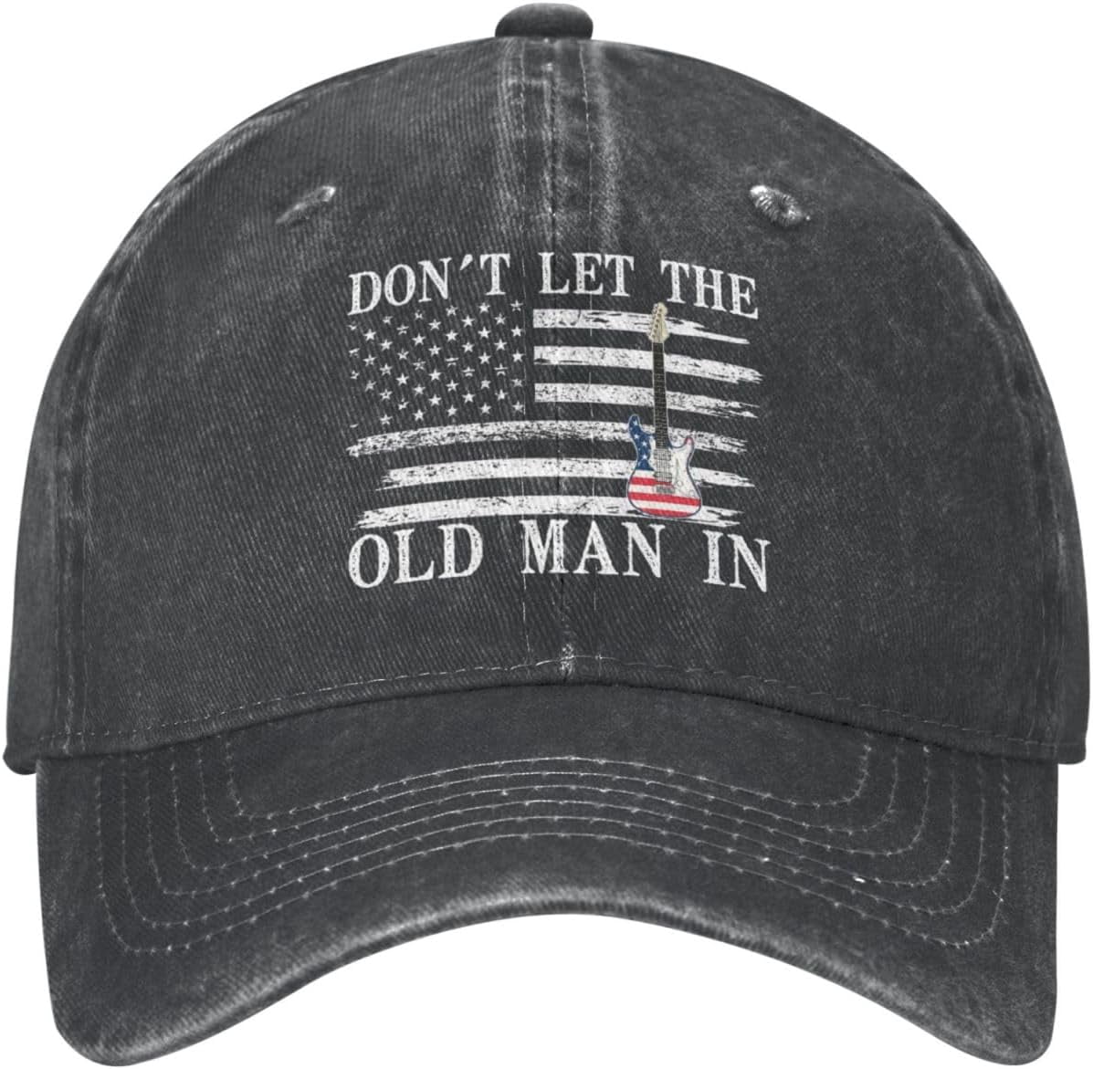 Old Man Womens Ball Cap Don't Let Old Man in Hiking Cap Baseball Hats ...