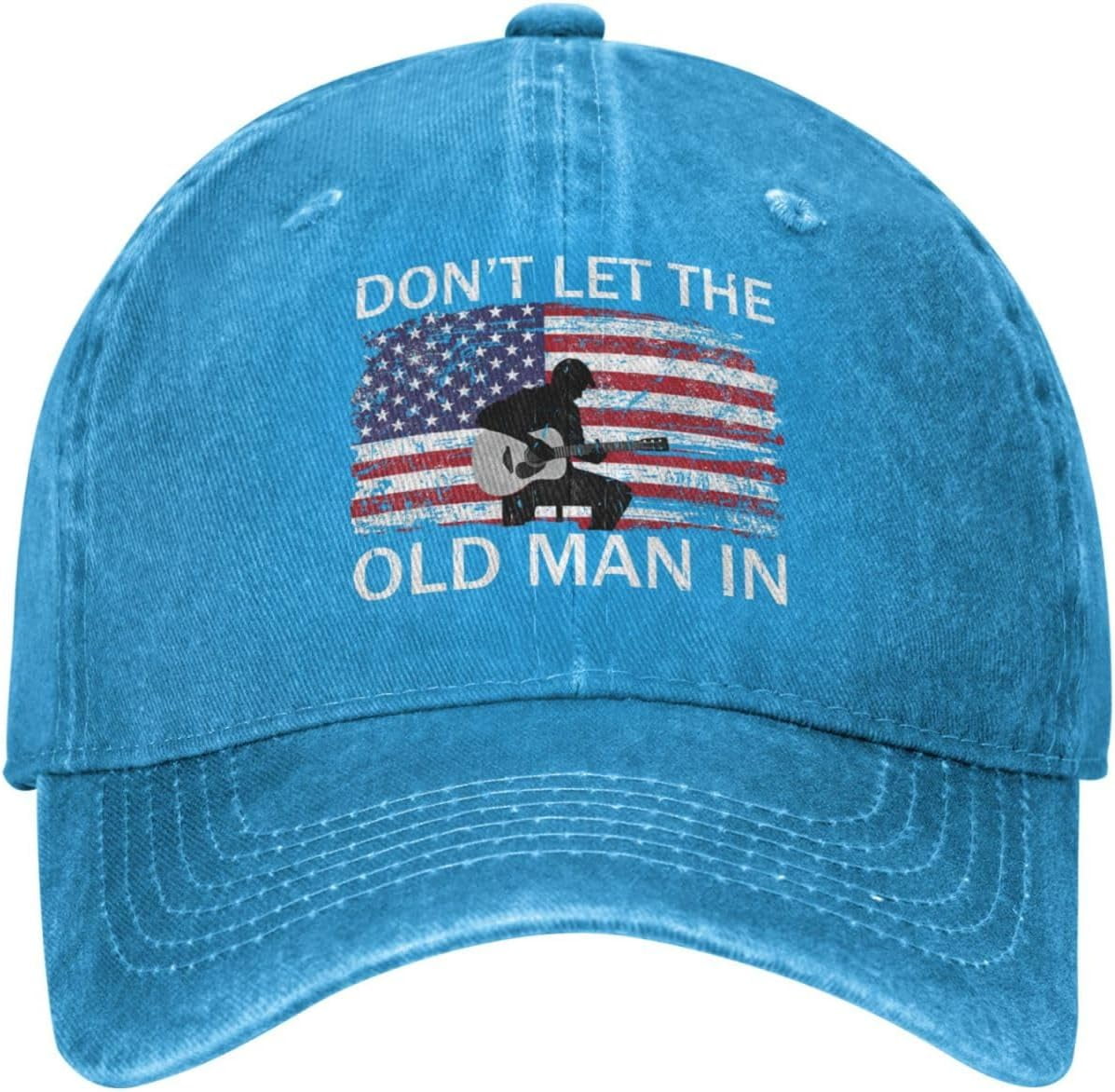 Old Man Womens Baseball Cap Don't Let Old Man in Hat - Walmart.com