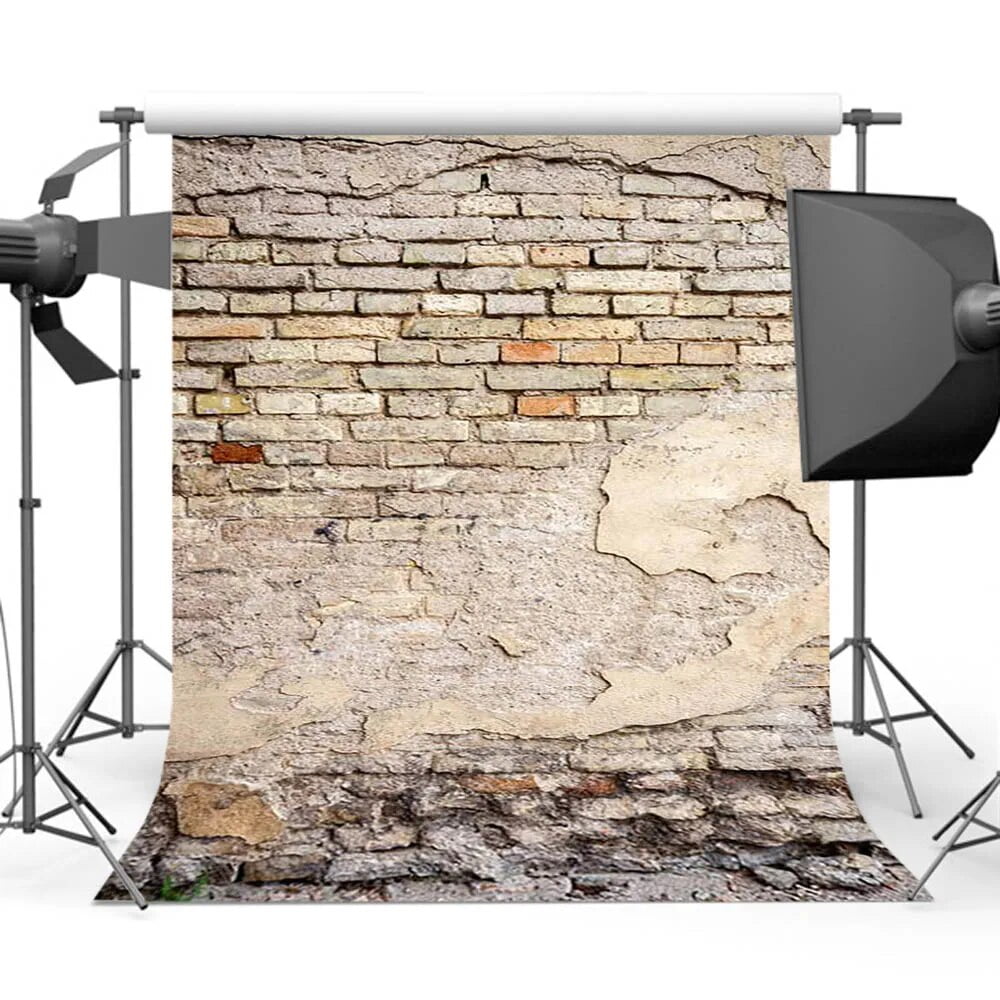 Old Master Brick Wall Background Photography Vinyl Cloth Backdrop for ...