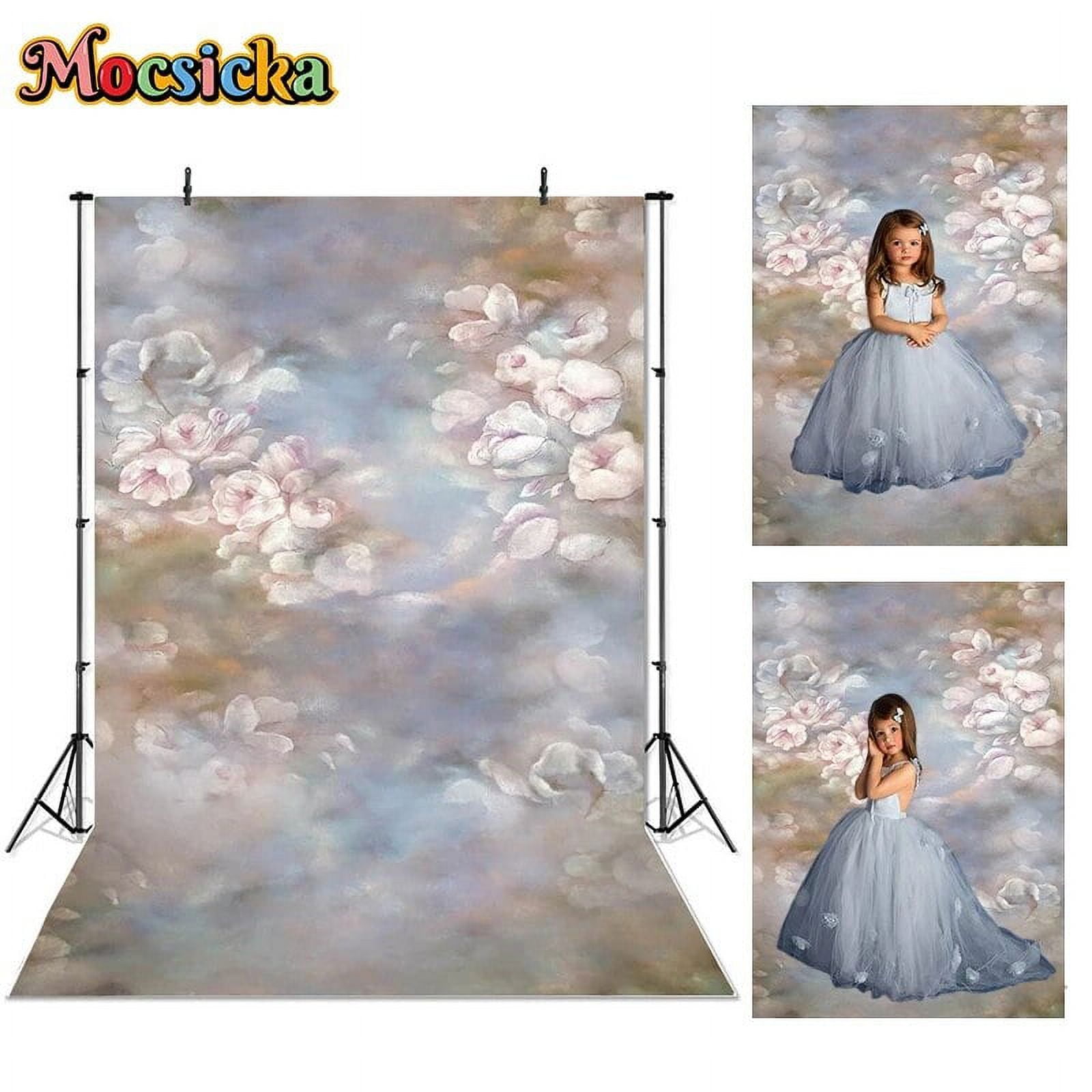 Old Master Floral Photography Backdrop Spring Flowers Girls Newborn ...