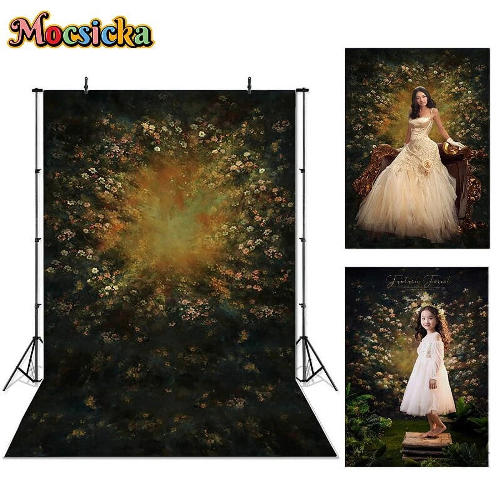 Old Master Floral Photography Backdrop Spring Flowers Girls Newborn ...