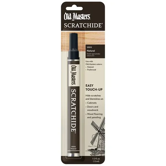 1/2 oz Old Masters 10013 Natural Scratchide Touch-Up Pen - Walmart.com