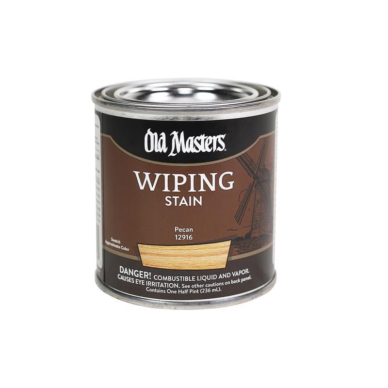 Old Masters 12916 0.5 Pint. Pecan Wiping Stain Classics- 240 Voc ...