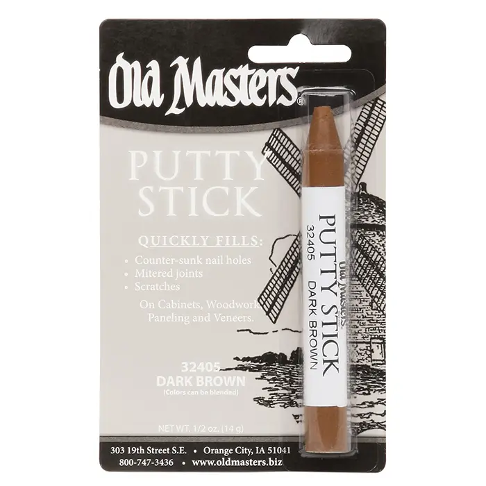 Old Masters 32405 Dark Brown Perfect Match Putty Stick - Walmart ...