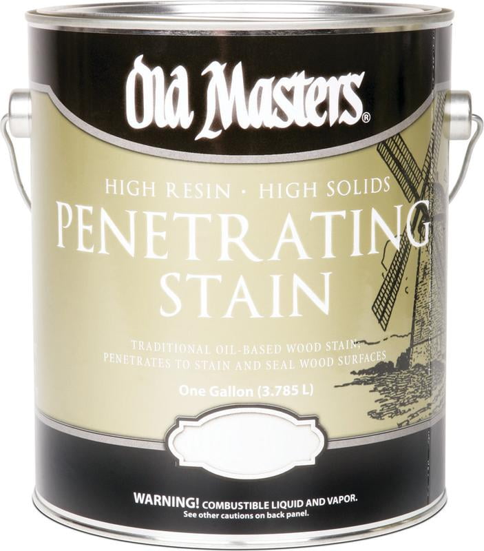 Old Masters 42401 High Solid Penetrating Stain, 0.5 pt, 500 sq-ft/gal, Cedar - Walmart.com