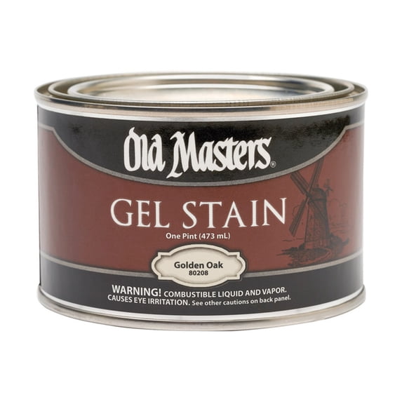 Old Masters, Gel Stain, 80208, Golden Oak Oil-Based Stain - Walmart.com