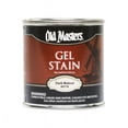 1/2 pt Old Masters 80716 Dark Walnut Gel Stain Oil-Based Stain ...