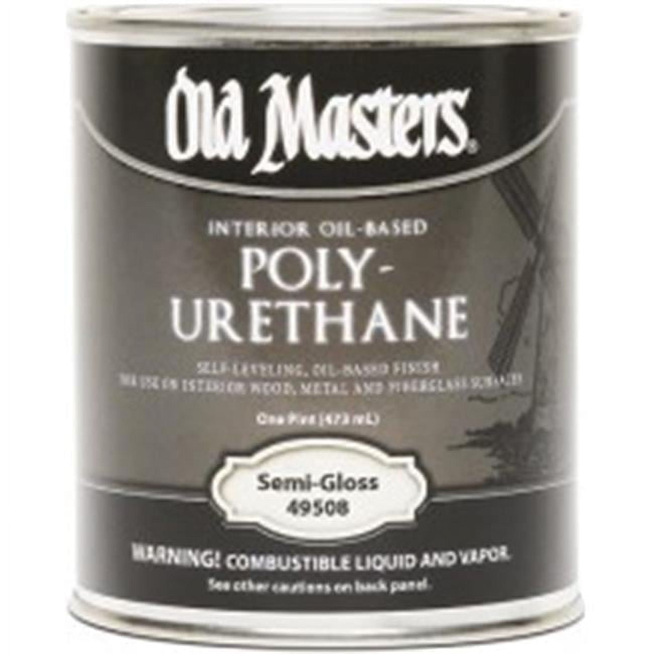 Old Masters Semi-Gloss Clear Oil-Based Polyurethane 1 pt - Walmart.com