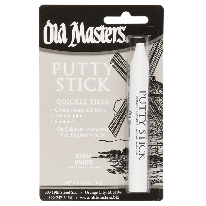 Old Masters, White Perfect Match Putty Stick, 32401, for Wood - Walmart.com