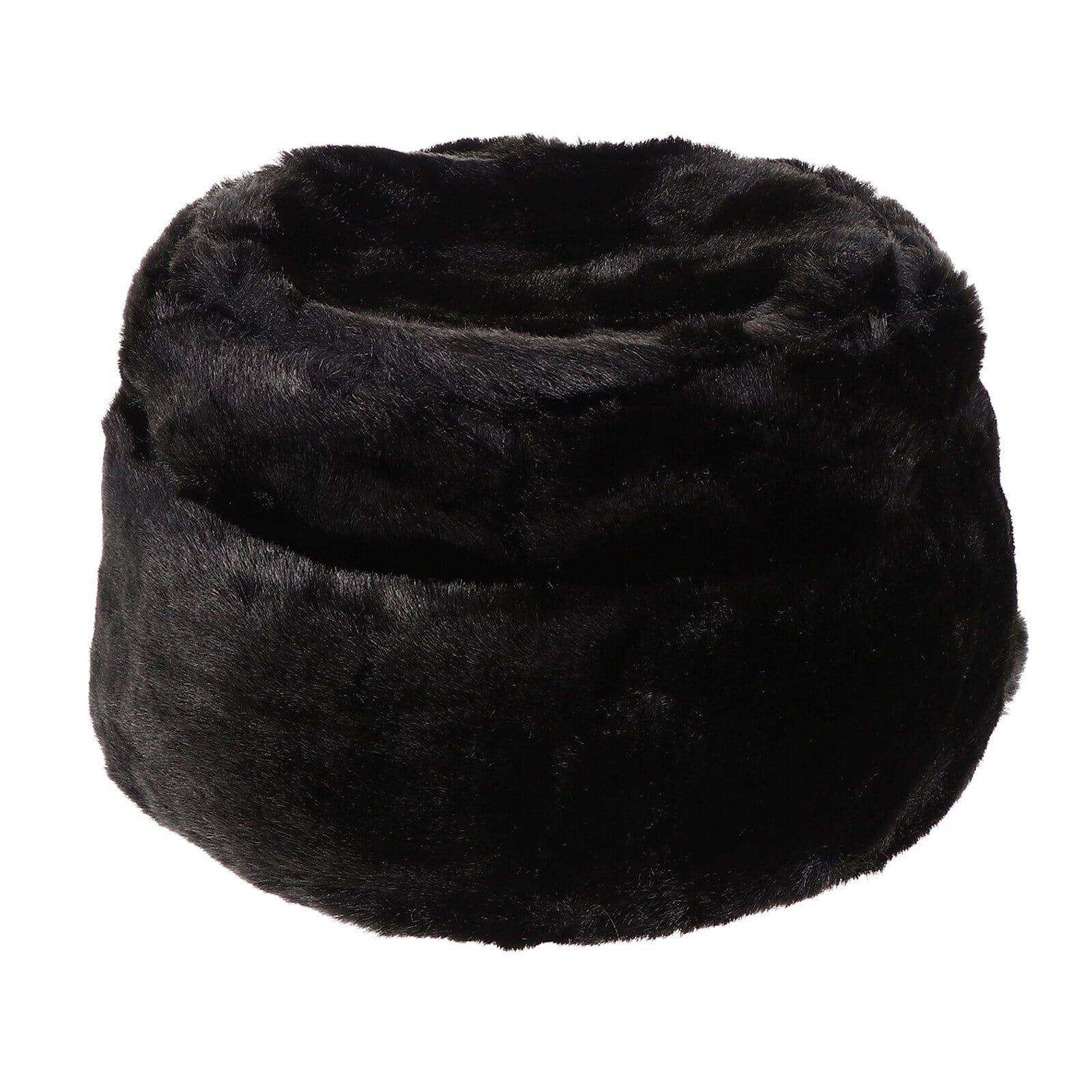 Old Men Women Faux Fur Plush Hat The Elderly for Winter Autumn Cold ...