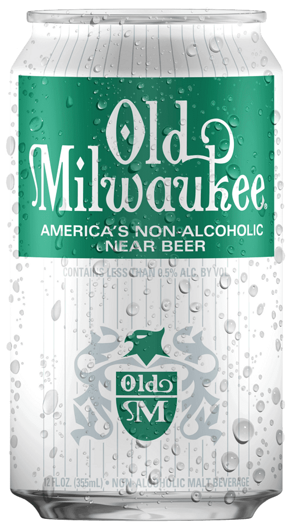 Old Milwaukee Non-Alcoholic Beer, Pack of 24, 12oz Cans, Low-Calorie ...