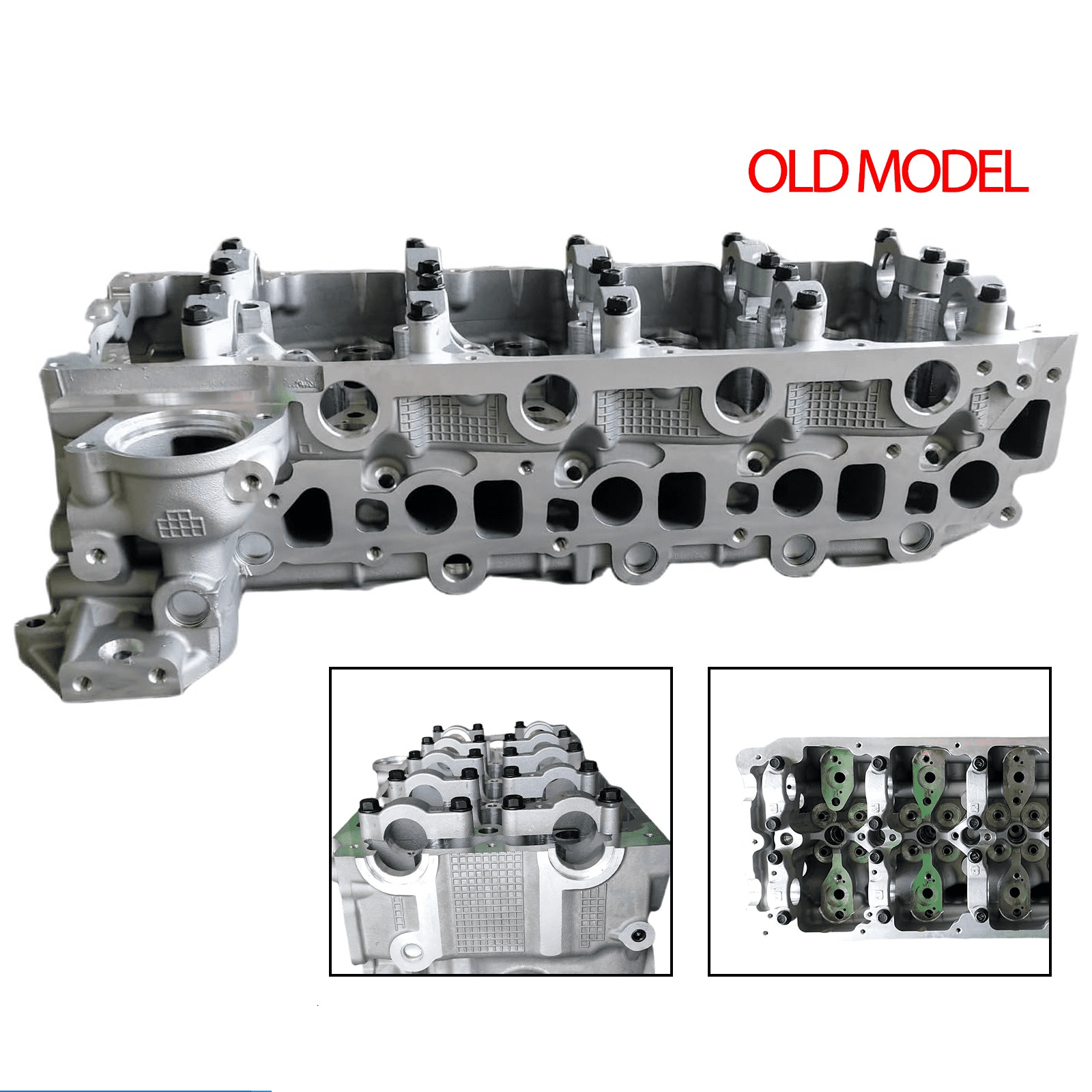 Old Model Engine Cylinder Head Assembly Fit For 2004-2013 Isuzu D-MAX 3 ...