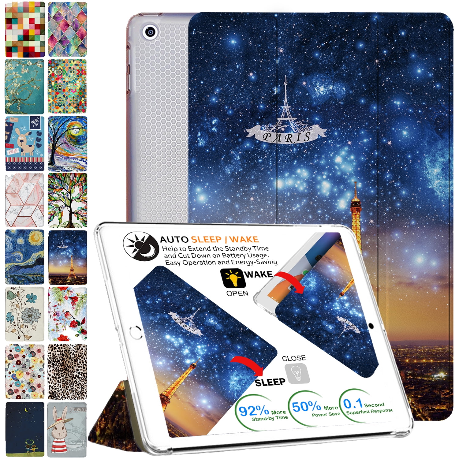 Old Model iPad 3rd Gen 9.7" 2012 TPU Case A1416 A1430 A1403 MC705LL/A ...