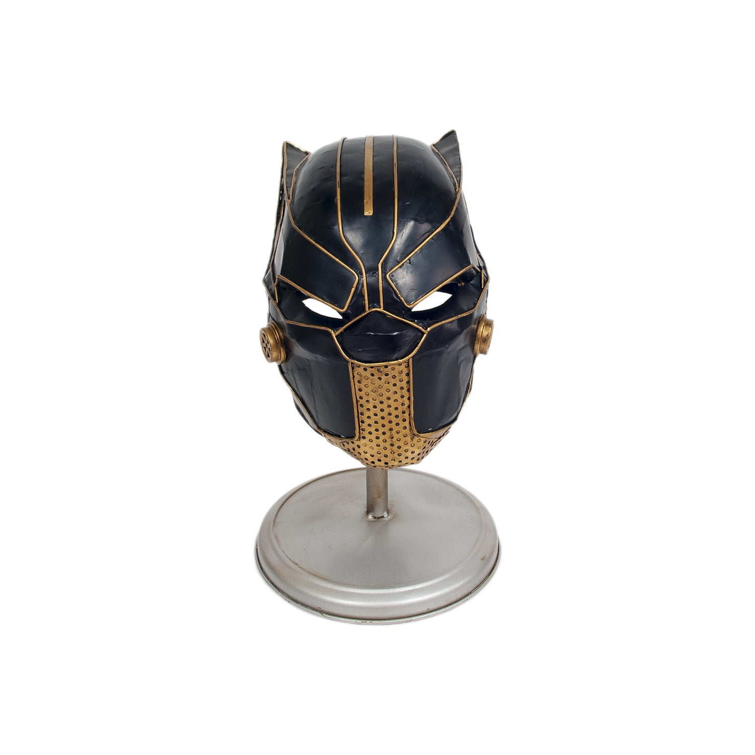 Old Modern Handicrafts Black Panther Helmet Metal Handmade - Walmart.com