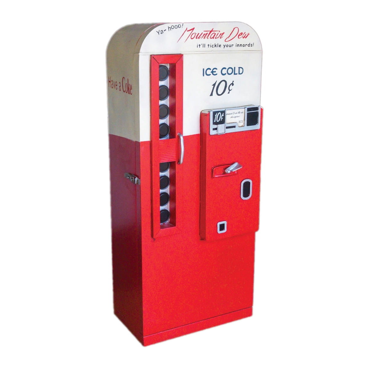 Old-Modern Handicrafts Coca-Cola Vending Machine, Handmade Tin, 4 ...