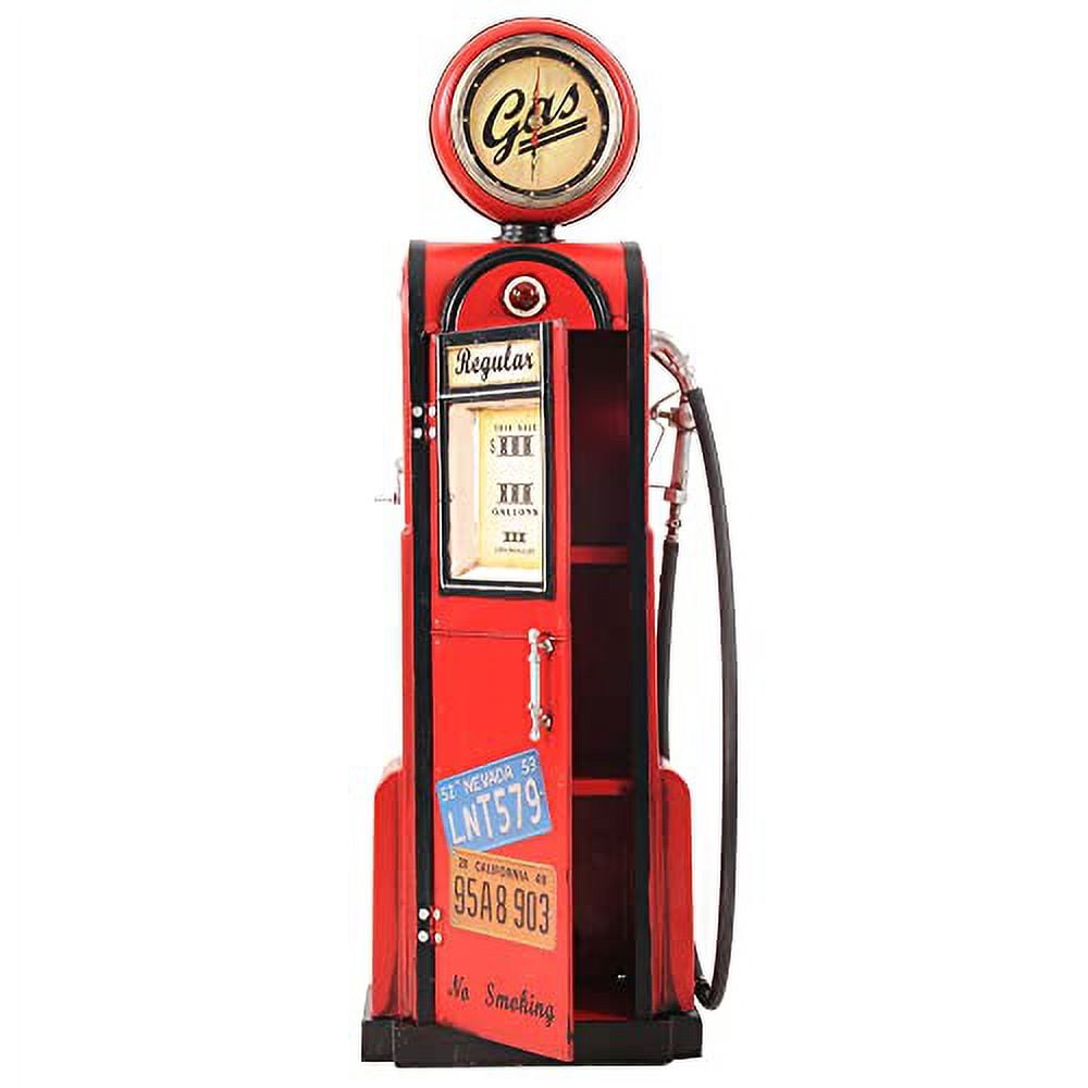 Old Modern Handicrafts Gas Pump with Clock Collectible 1:4-ScaleOld ...