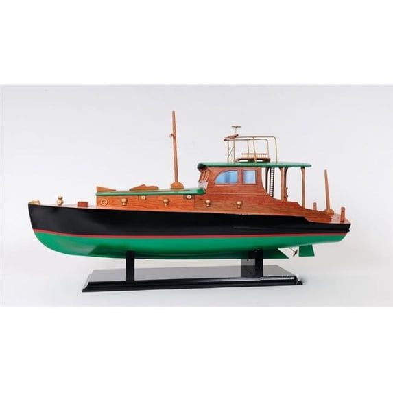 Old Modern Handicrafts Hemingway Pilar Boat - Green and Black - Walmart.com