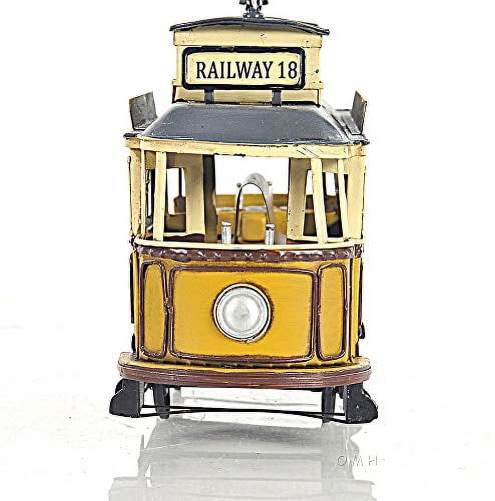 Old Modern Handicrafts Municipal Railway Cable Car Model - an Elegant ...