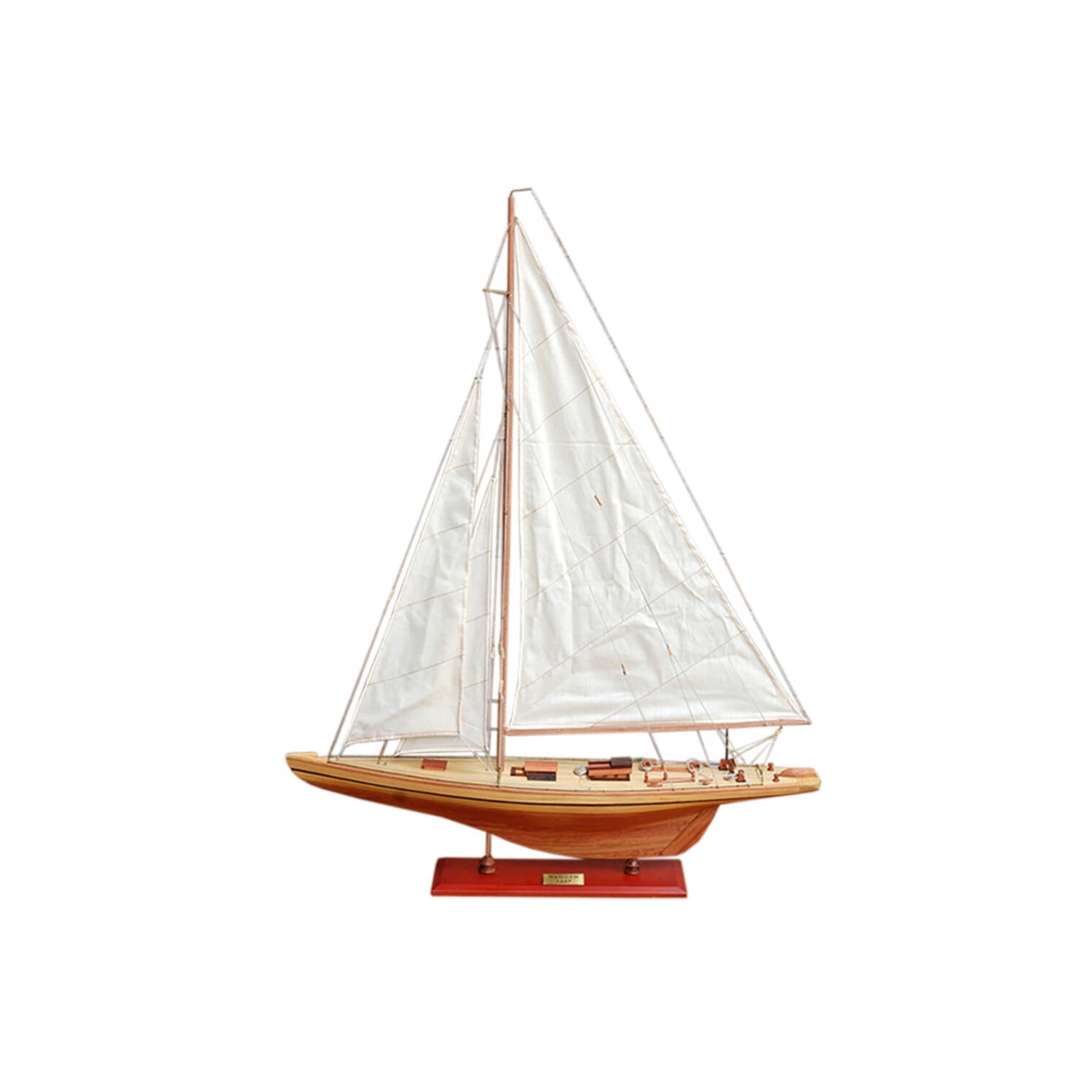Old Modern Handicrafts Ranger Medium Sailboat Schooner Yacht Model - Walmart.com