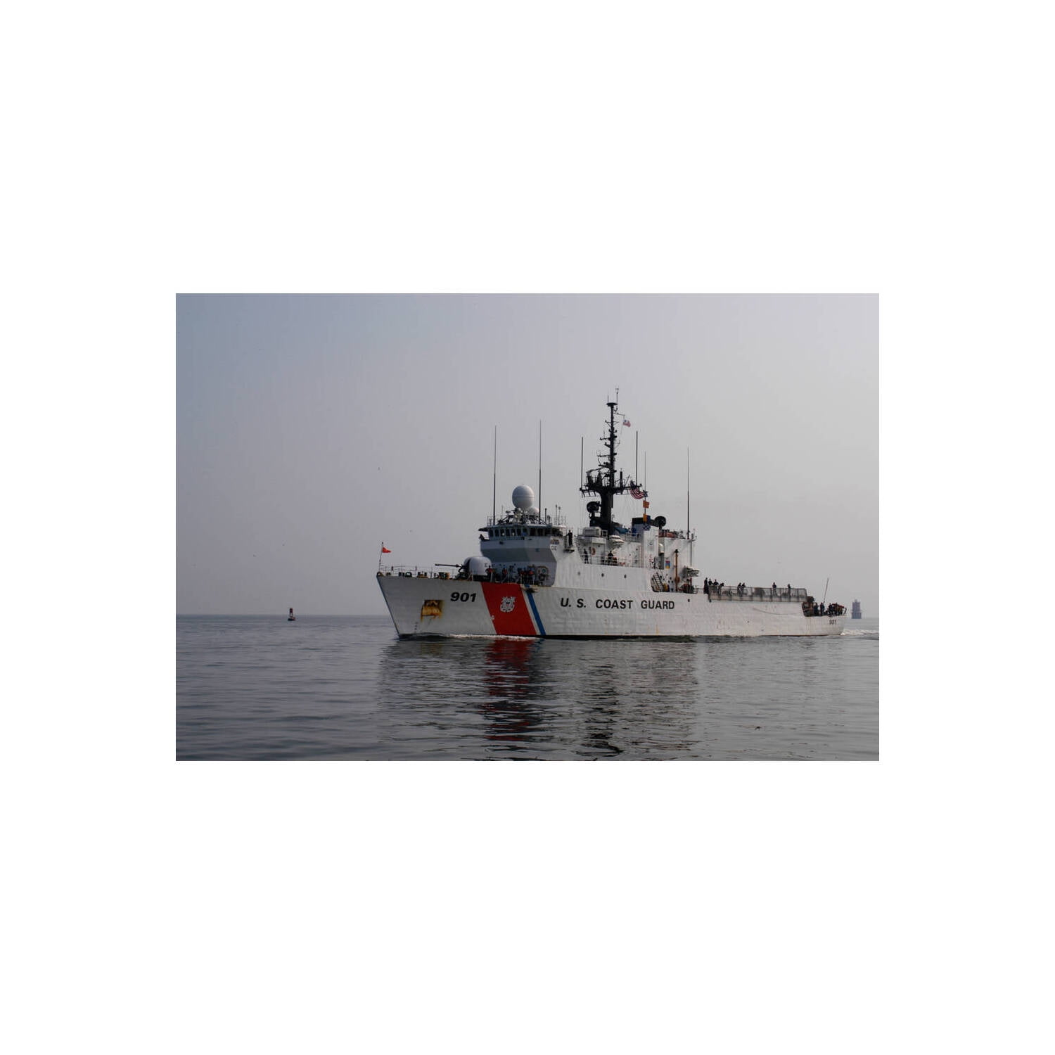 Old Modern Handicrafts USCGC Bear WMEC-901 36 Inches L Ship Model ...