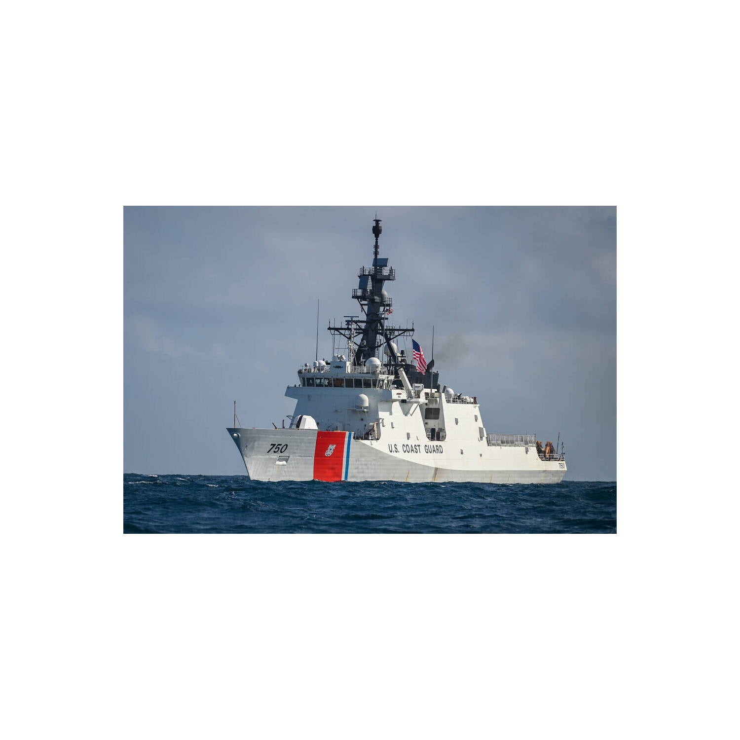 Old Modern Handicrafts CM232 36 in. USCGC Bertholf WMSL-750 Ship Model ...