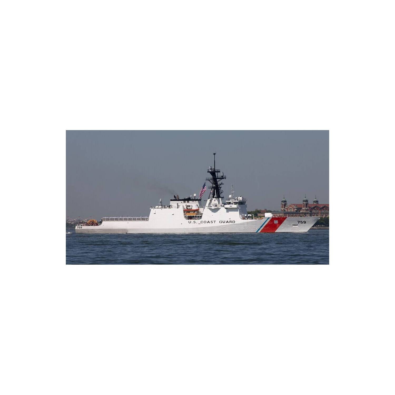 Old Modern Handicrafts USCGC Calhoun WMSL-759 30 Inches L Ship Model ...
