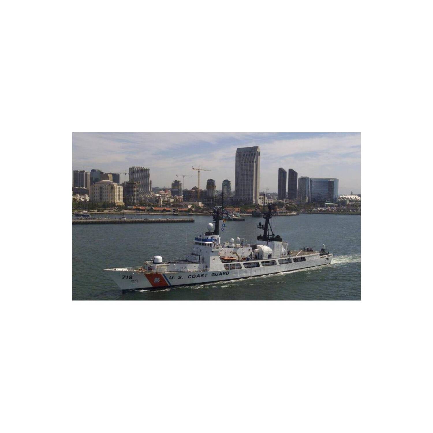 Old Modern Handicrafts USCGC Chase WHEC-718 36 Inches L Ship Model ...