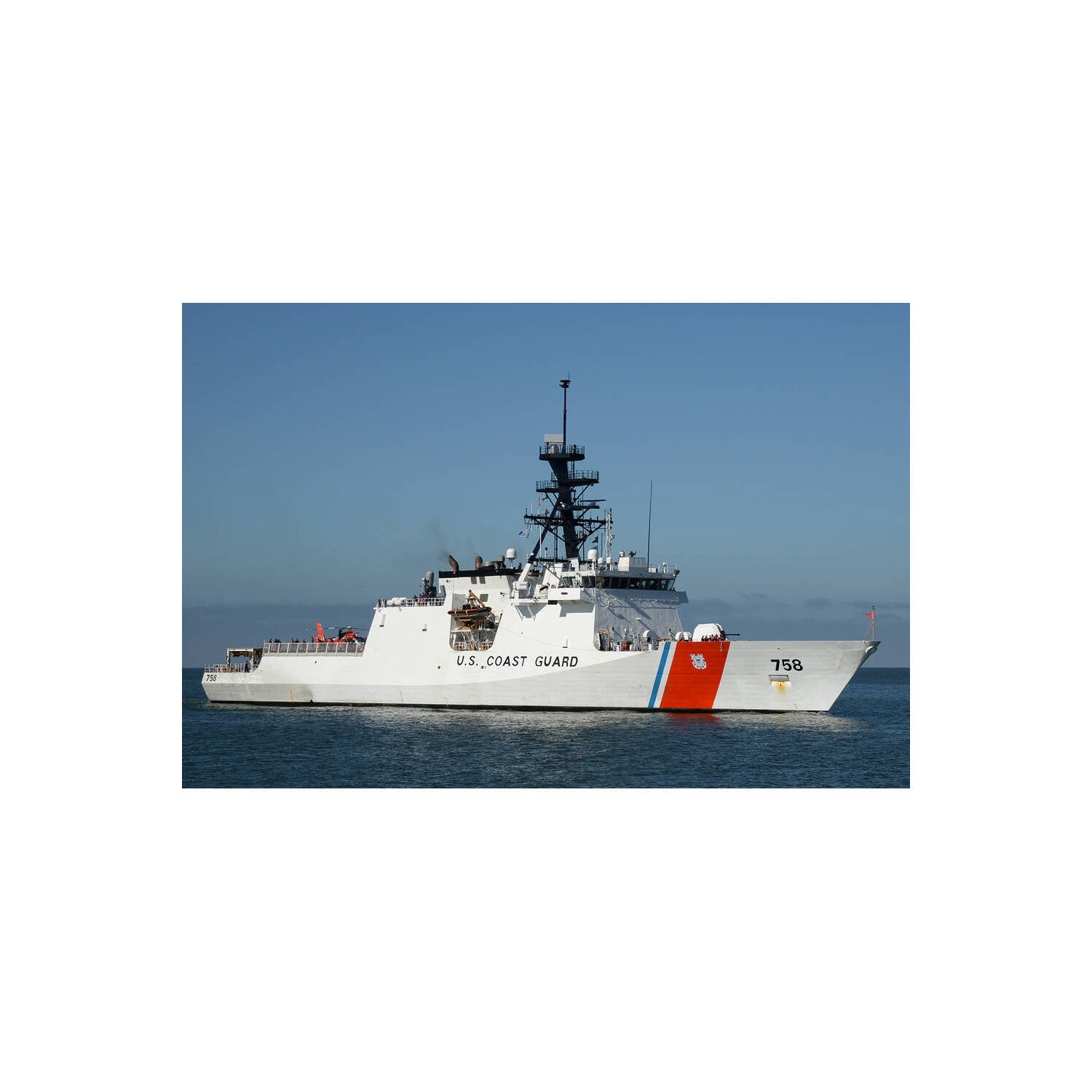 Old Modern Handicrafts USCGC Stone WMSL-758 30 Inches L Ship Model ...