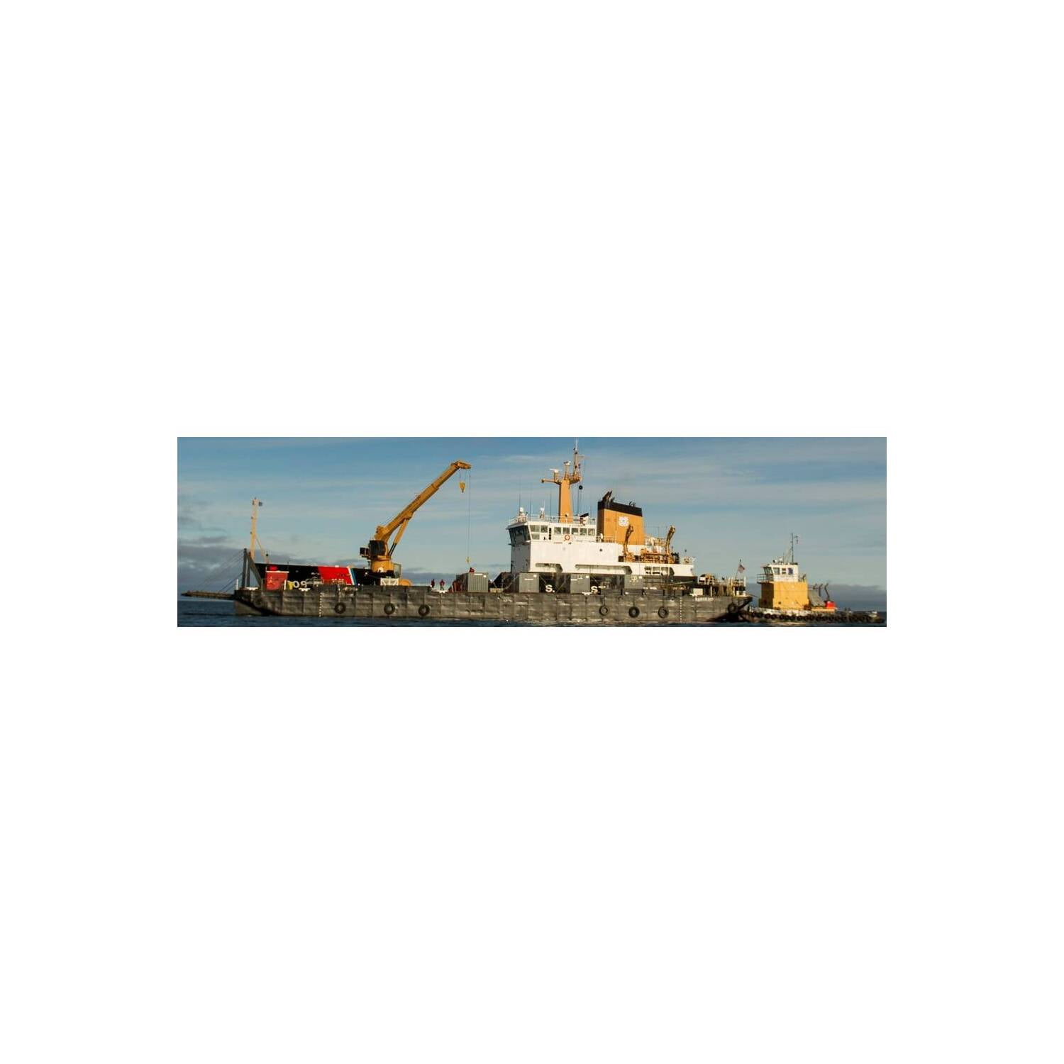 Old Modern Handicrafts CM188 30 in. USCGC Sycamore WLB-209 Ship Model ...