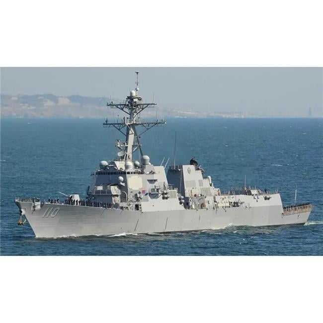 Old Modern Handicrafts CM078 USS William P Lawrence DDG-110 Ship Model ...
