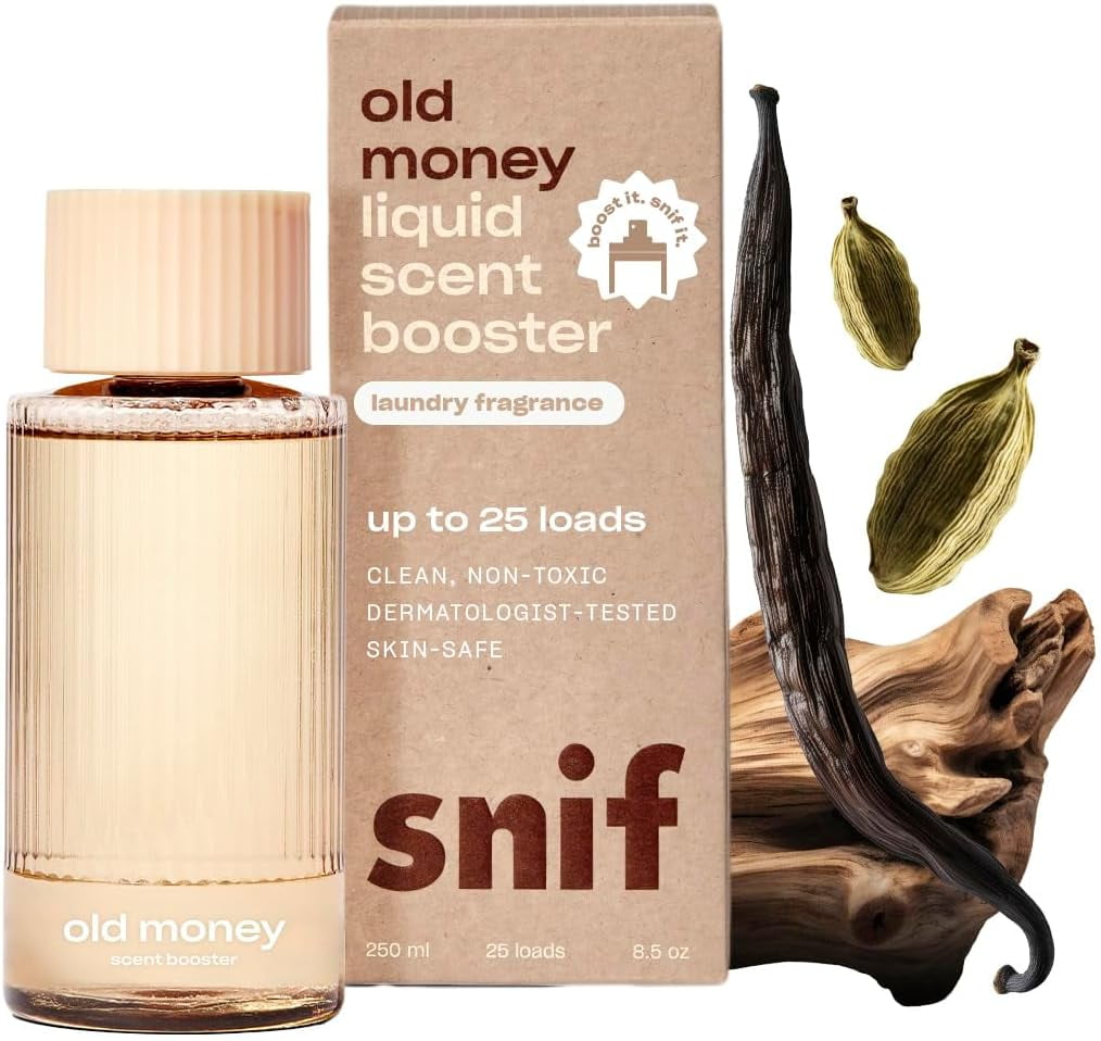 Old Money Scent Booster, Rich and Cozy Scent, 25 Loads, Non-Irritating ...