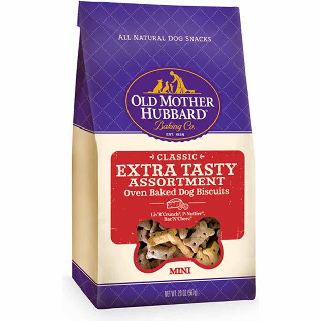 Old Mother Hubbard Classic Extra Tasty Assorted Flavor Oven-Baked Dog ...