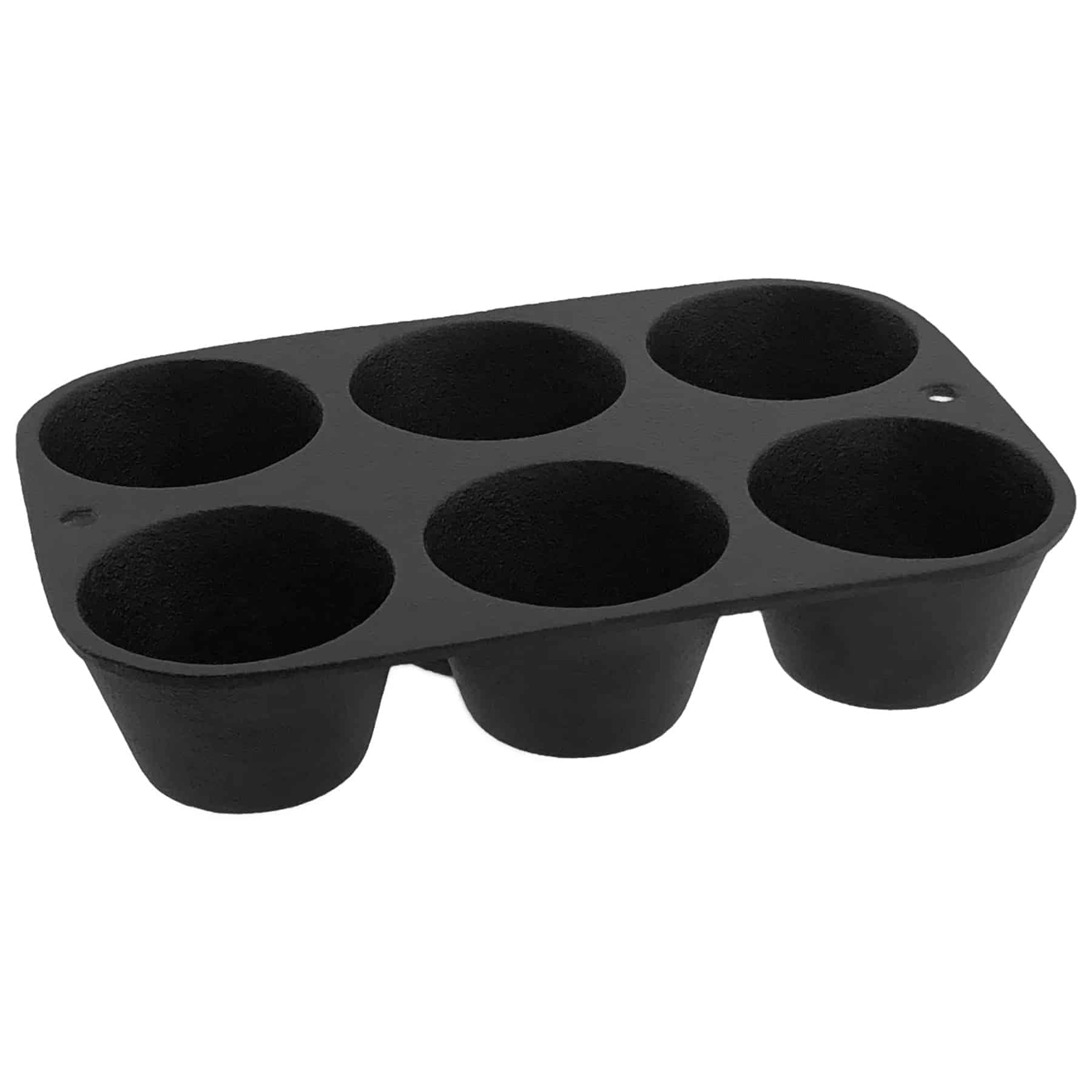 Old Mountain 10122 Cast Iron Muffin Pan - 6 Impression - Walmart.com
