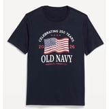 Old Navy US Flag Red Navy 250th Anniversary T-Shirt - Walmart.com